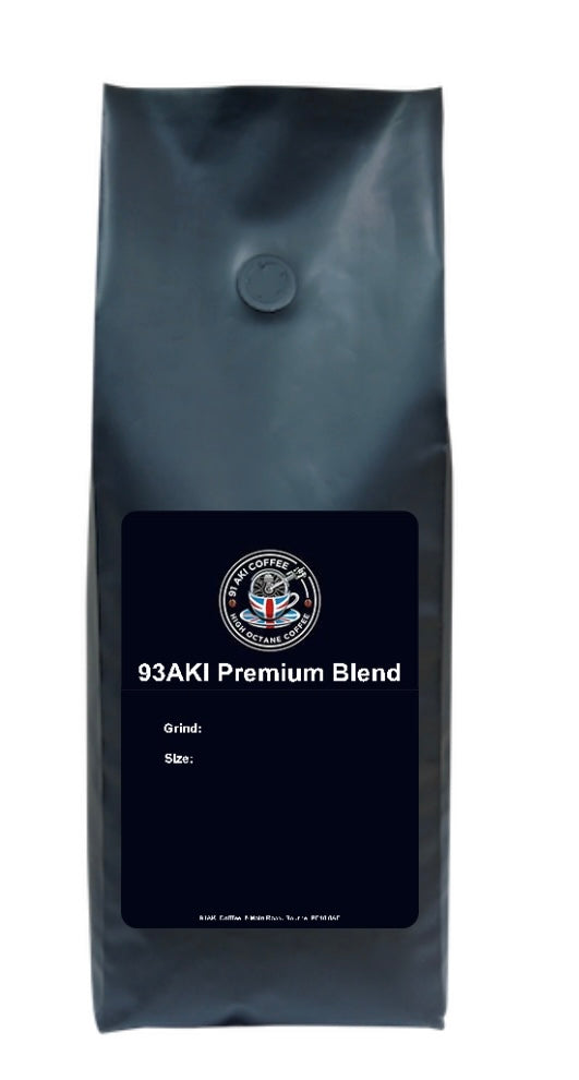 93 AKI Premium Blend - Our Premium High Octane Blend - 250g – 91 AKI Coffee